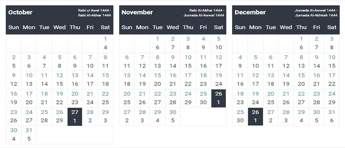 The Islamic Calendar Names Of Years Months Days And More 2022 